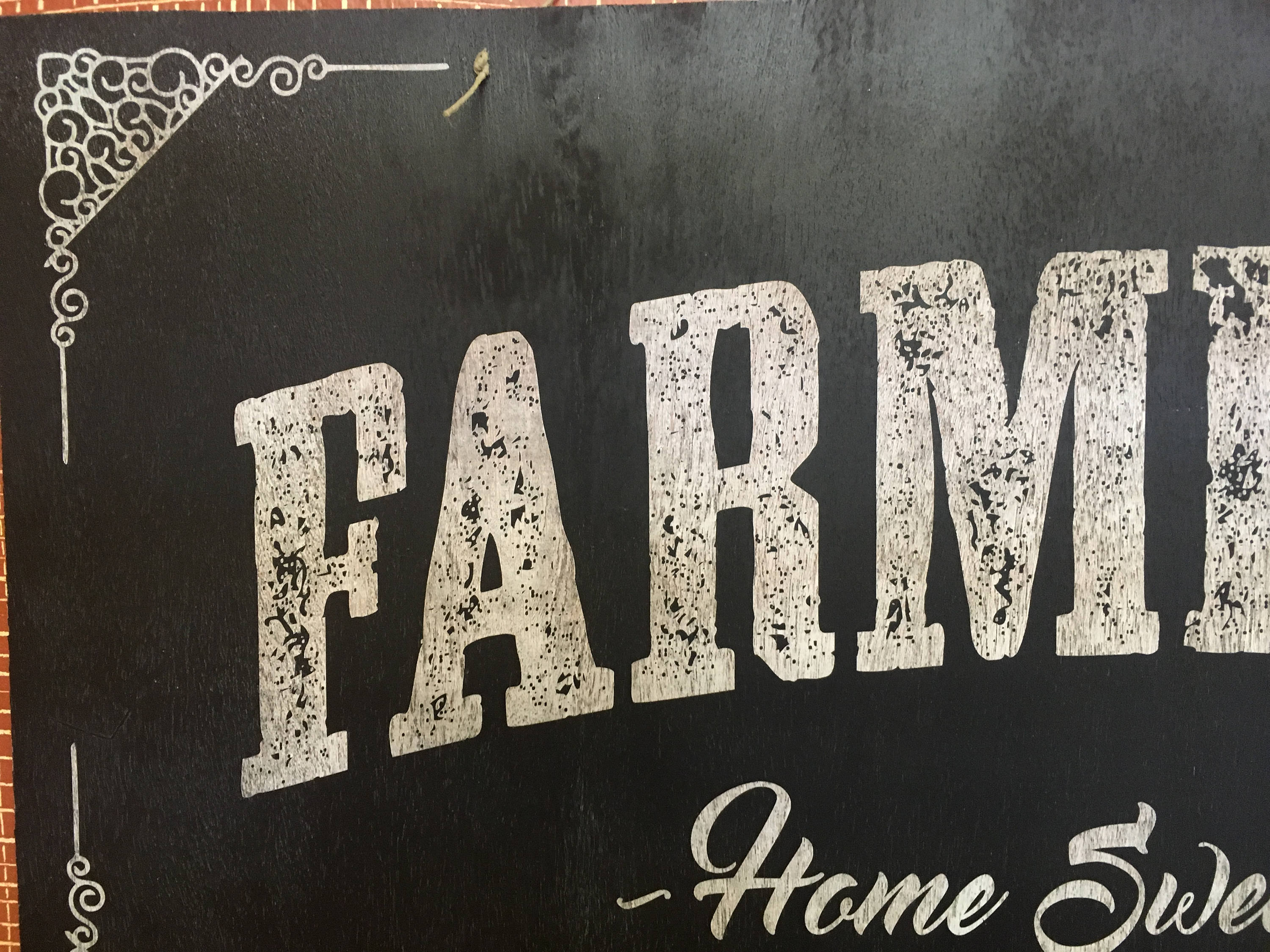 Farmhouse Home Sweet Home Rustic Sign 11.75 X 24 - Etsy