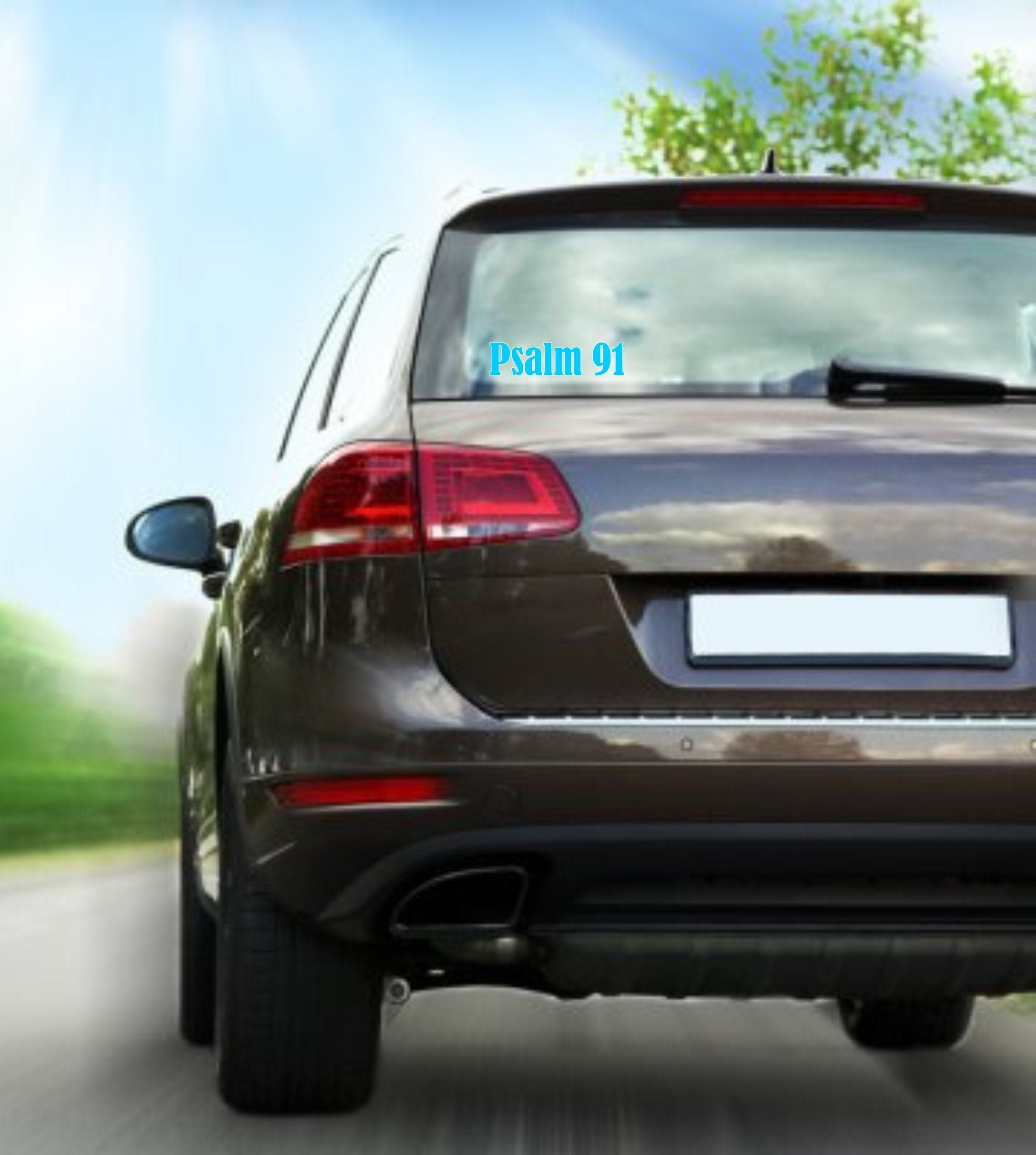 Psalm 91 Vinyl Decal for Car Window - Etsy