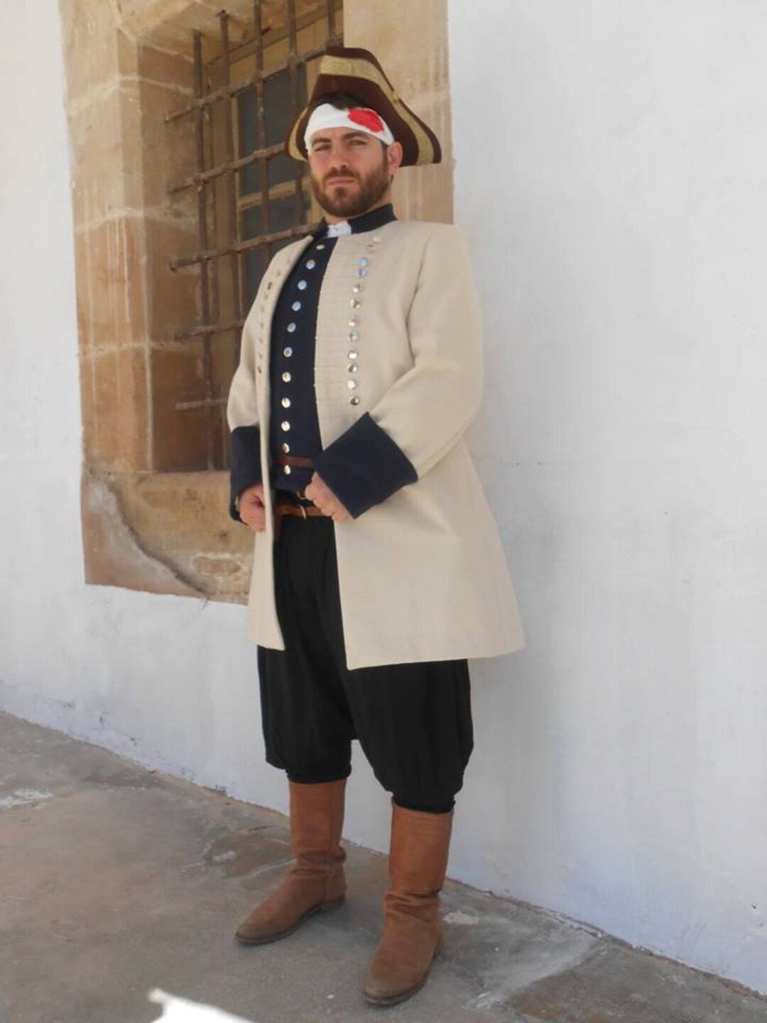 Regency Period Coat With Buttonholes for Historical Reenactment ...