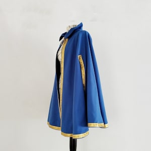 Rapier and Sword Fencing Cape Made of Maroon Twill, Decorated With ...