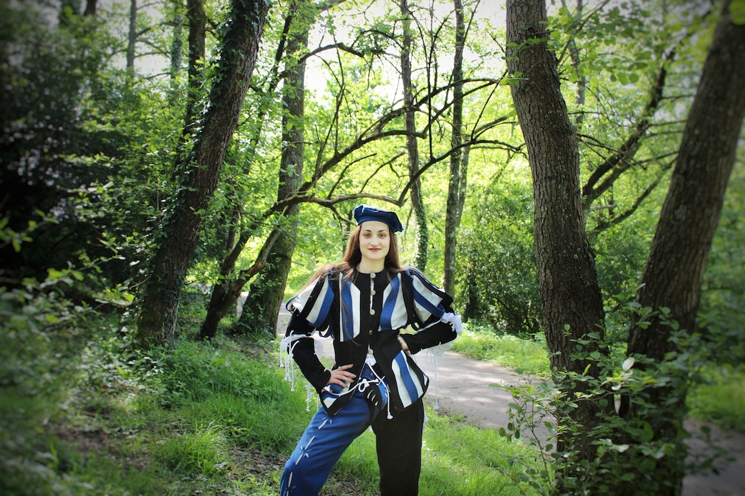 Warhammer Landsknecht Jacket for Larp. Slashed Doublet Made of Wool and ...