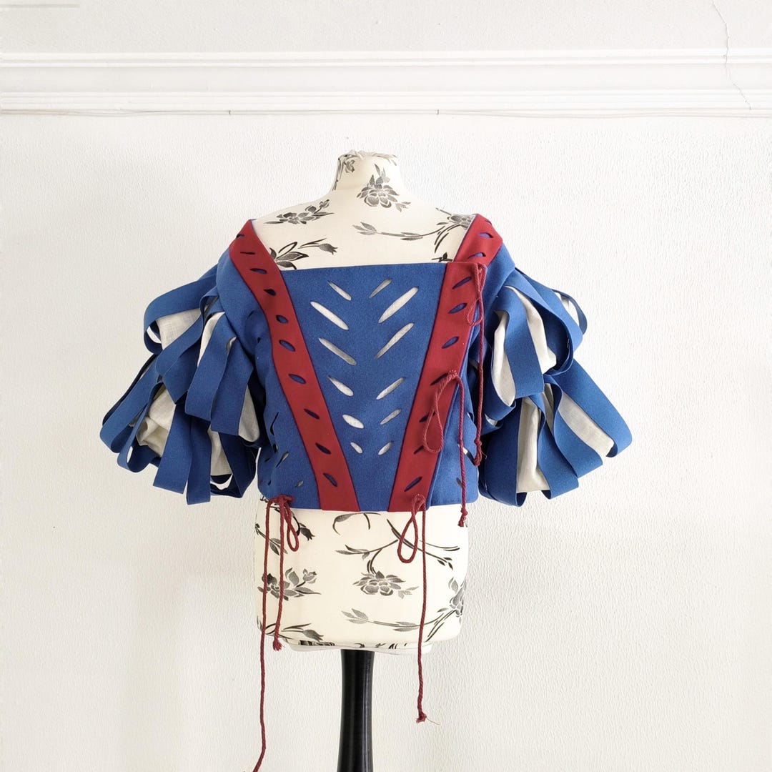 Landsknecht Wams. Lansquenet Doublet for Historical Reenactment and LARP. Handmade Slashed ...