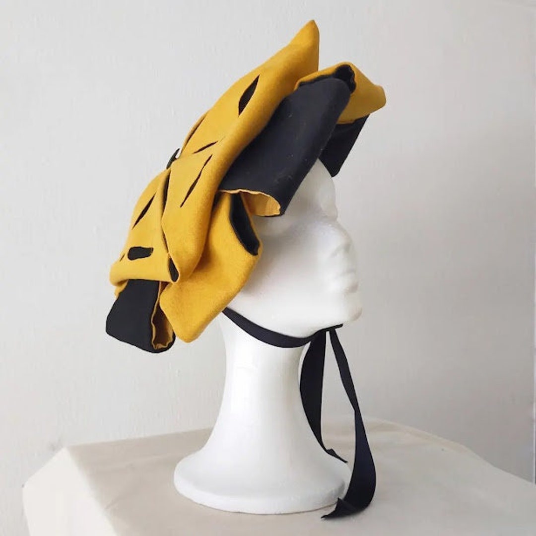 Landsknecht Beret, Lansquenet Slashed Headdress for LARP and Historical ...