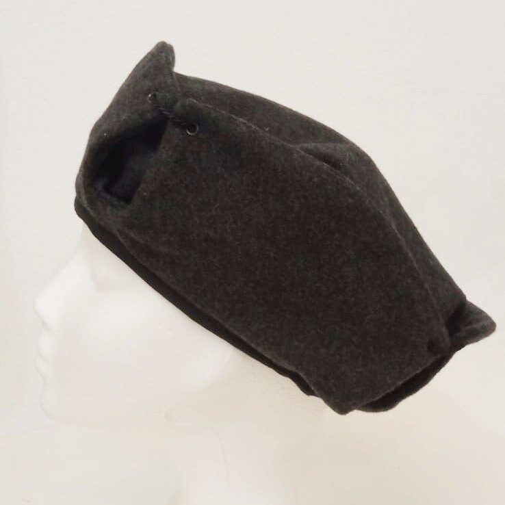 Renaissance Headdress, Scholar Cap, Wool Headdress for Historical ...