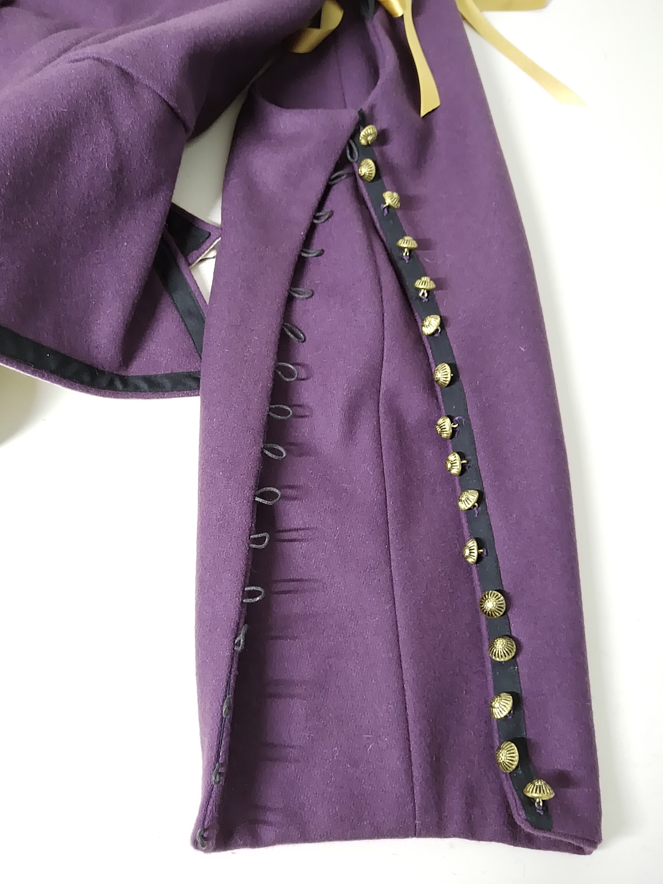 Fencing Jacket for Musketeers, Wool Jacket for Historical Reenactment ...