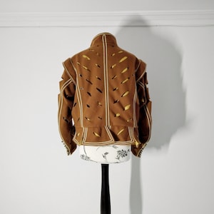 Slashed Doublet, Wollen Jacket for Historical Reenactment and Larp ...