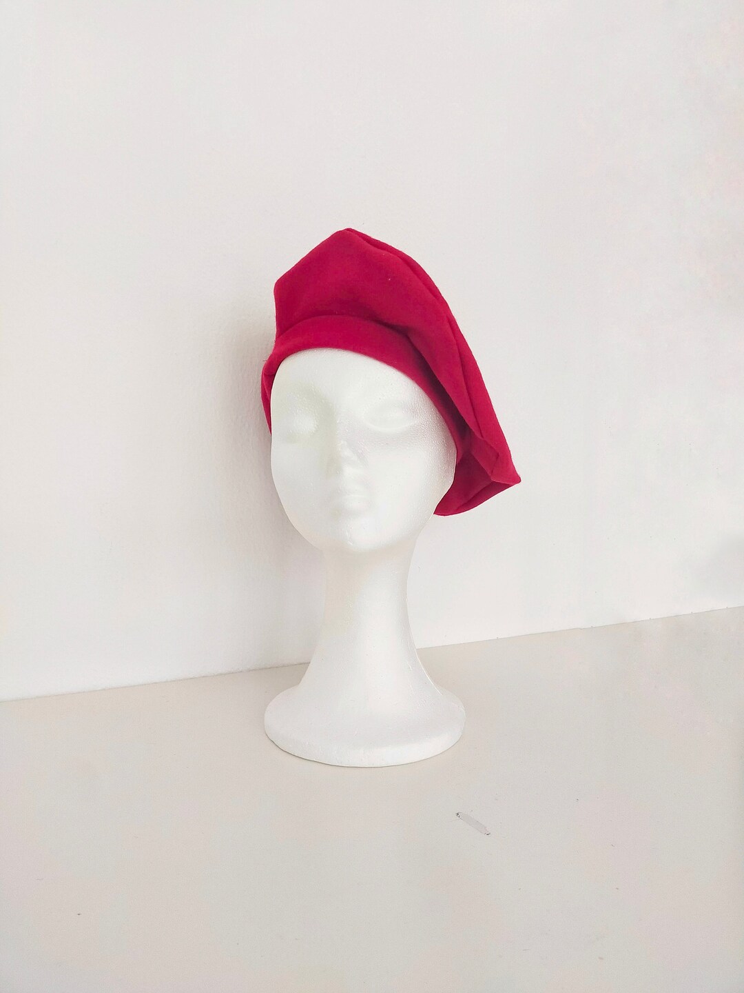 Renaissance Woolen Bonnet, Versatile Woolen Headdress for 15th and 16th ...