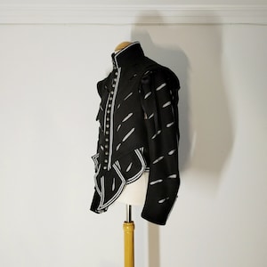 Slashed Doublet, Wollen Jacket With Detachable Sleeves for Historical ...