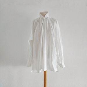 Georgian Empire Edwardian Regency Period Shirt Made of Organic Cotton ...