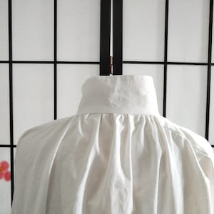 Georgian Empire Edwardian Regency Period Shirt Made of Organic Cotton ...