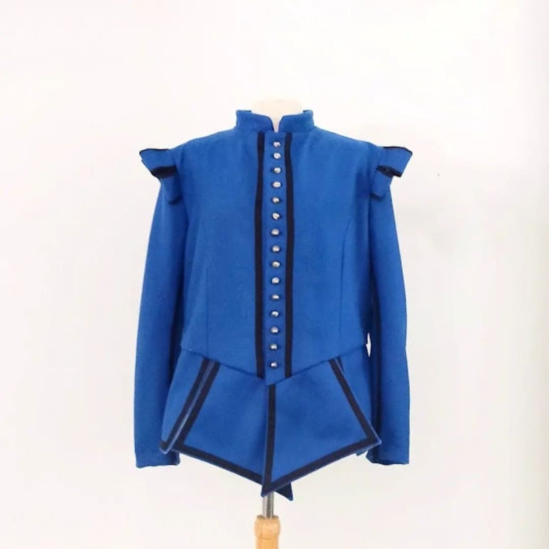 Blue Musketeer's Doublet 17th Century Historical - Etsy