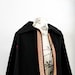 Fencing Cape, Rapier and Sword Cape Made of Black Twill, Decorated With ...