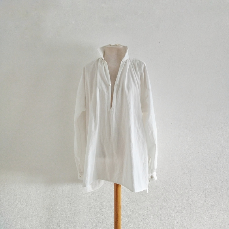 Georgian Empire Edwardian Regency Period Shirt Made of Organic - Etsy