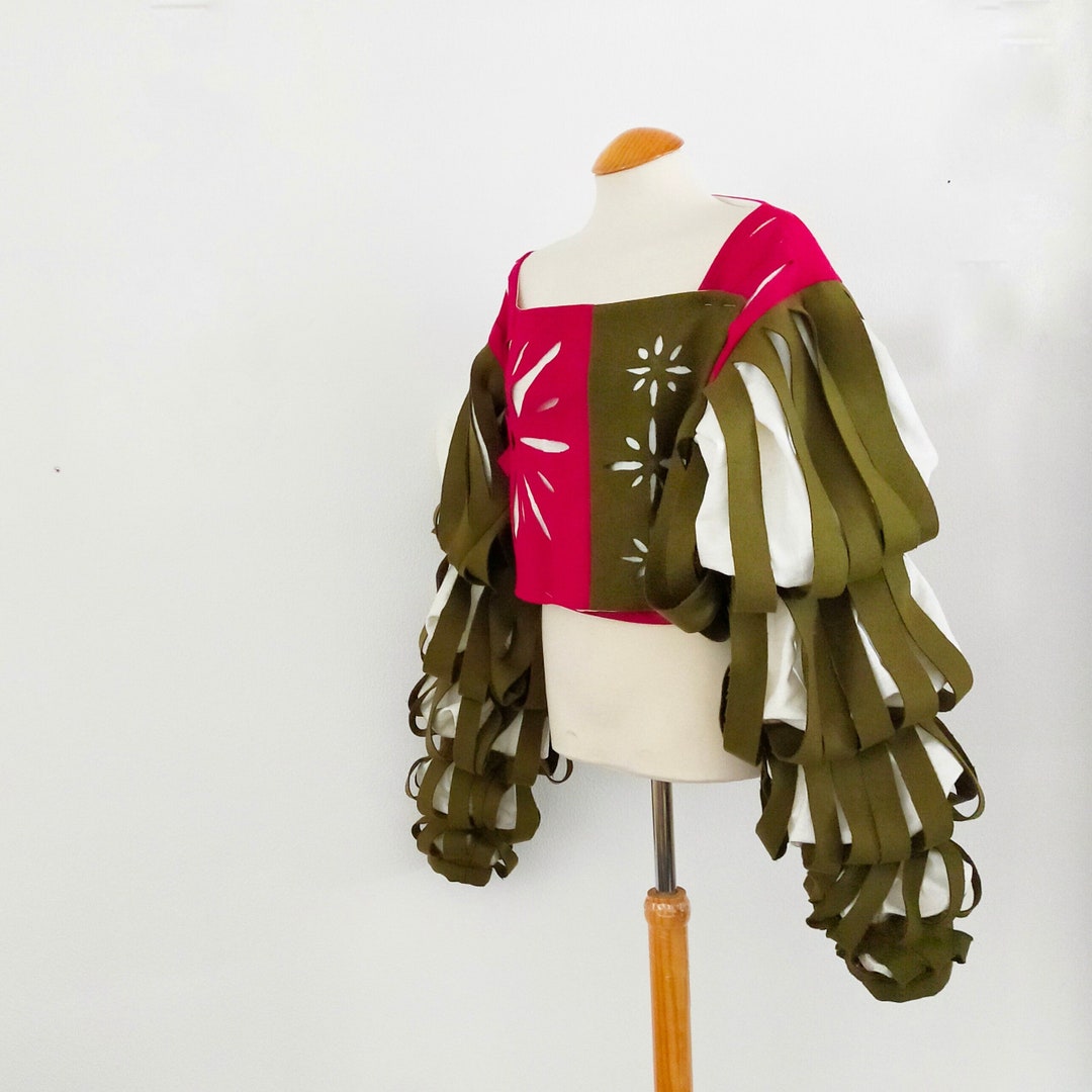 Landsknecht Doublet With Puffed and Slashed Sleeves for Historical ...