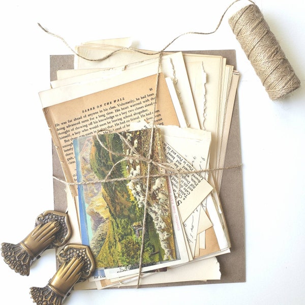 Ephemera Paper Pack - Etsy