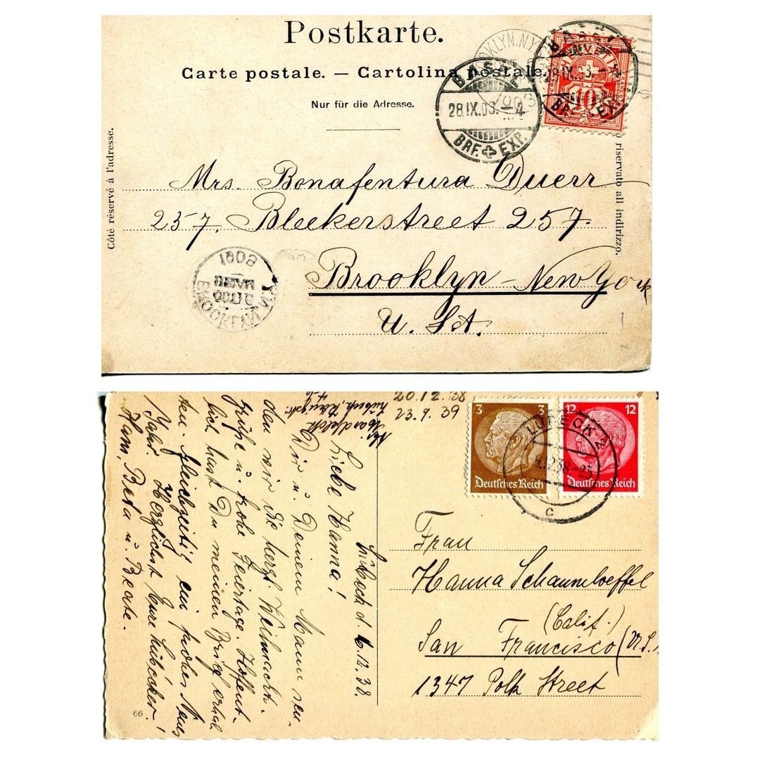 Vintage Digital Postcards, Ephemera for Junk Journals, Printable ...