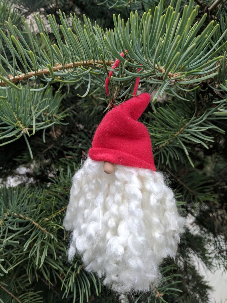 Tomte Christmas Tree Ornament Swedish Elf - Etsy