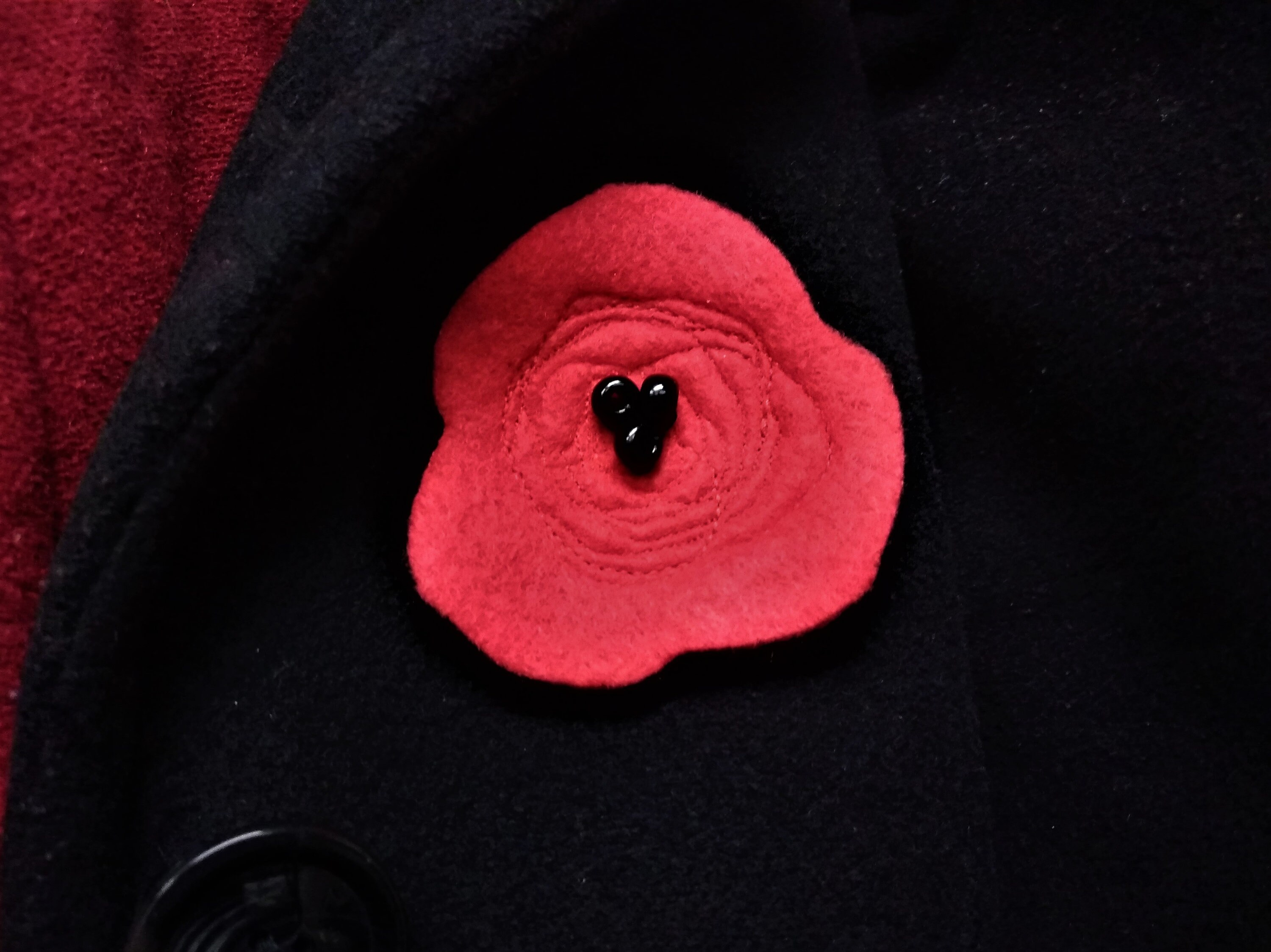 Red Poppy Lapel Pin for Memorial Day Remembrance Lest We Forget - Etsy