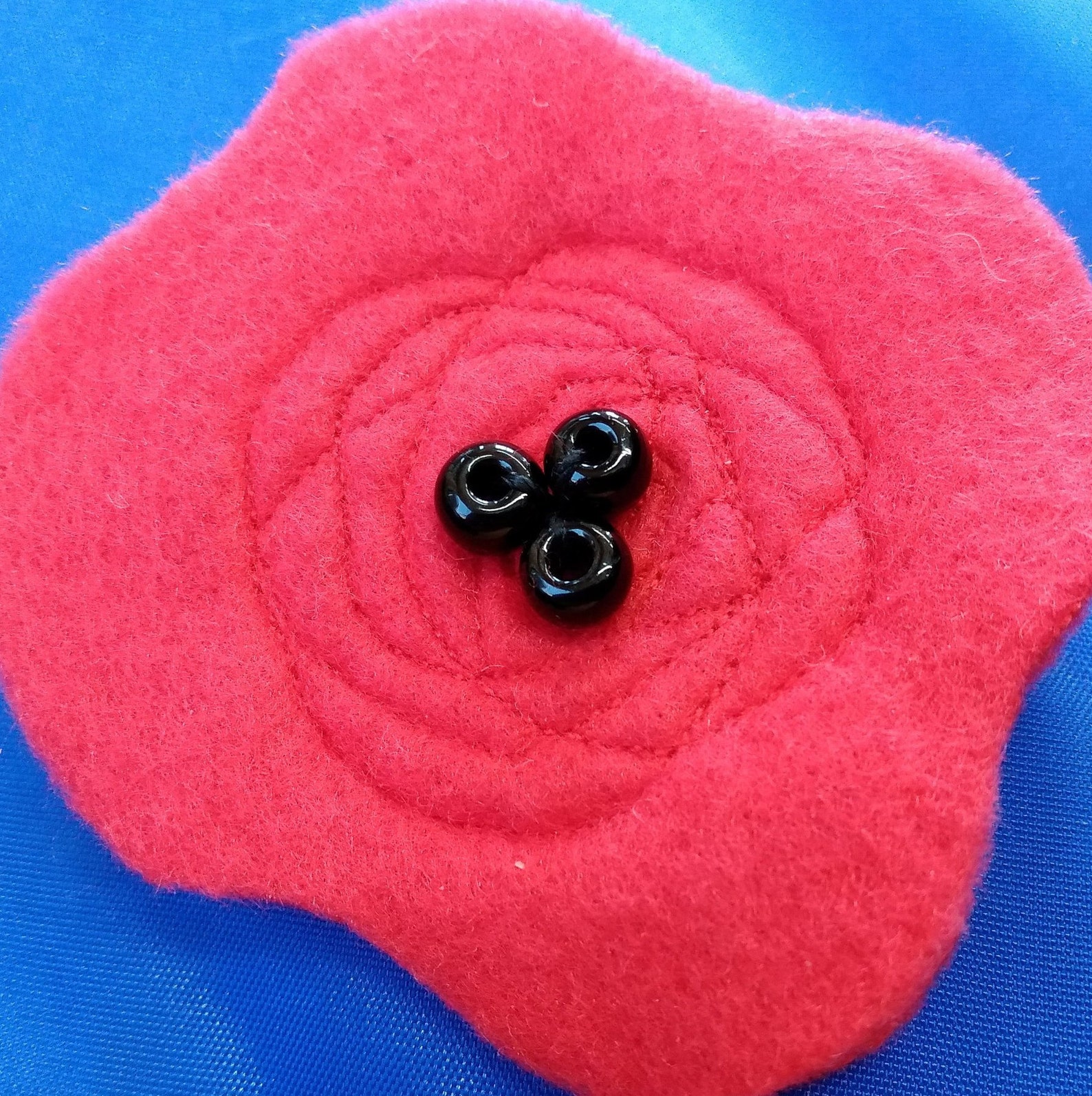 Red Poppy Lapel Pin for Memorial Day Remembrance - Lest We Forget - Etsy