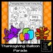 Thanksgiving Balloon Parade Art & Writing Activity: Roll and Draw - Etsy