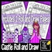 Castle Roll and Draw Art Game: Printable Art Lesson (PDF) - Etsy