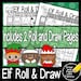 Roll an Elf A Christmas Elf Roll and Draw Art Game Art Sub Activity for ...