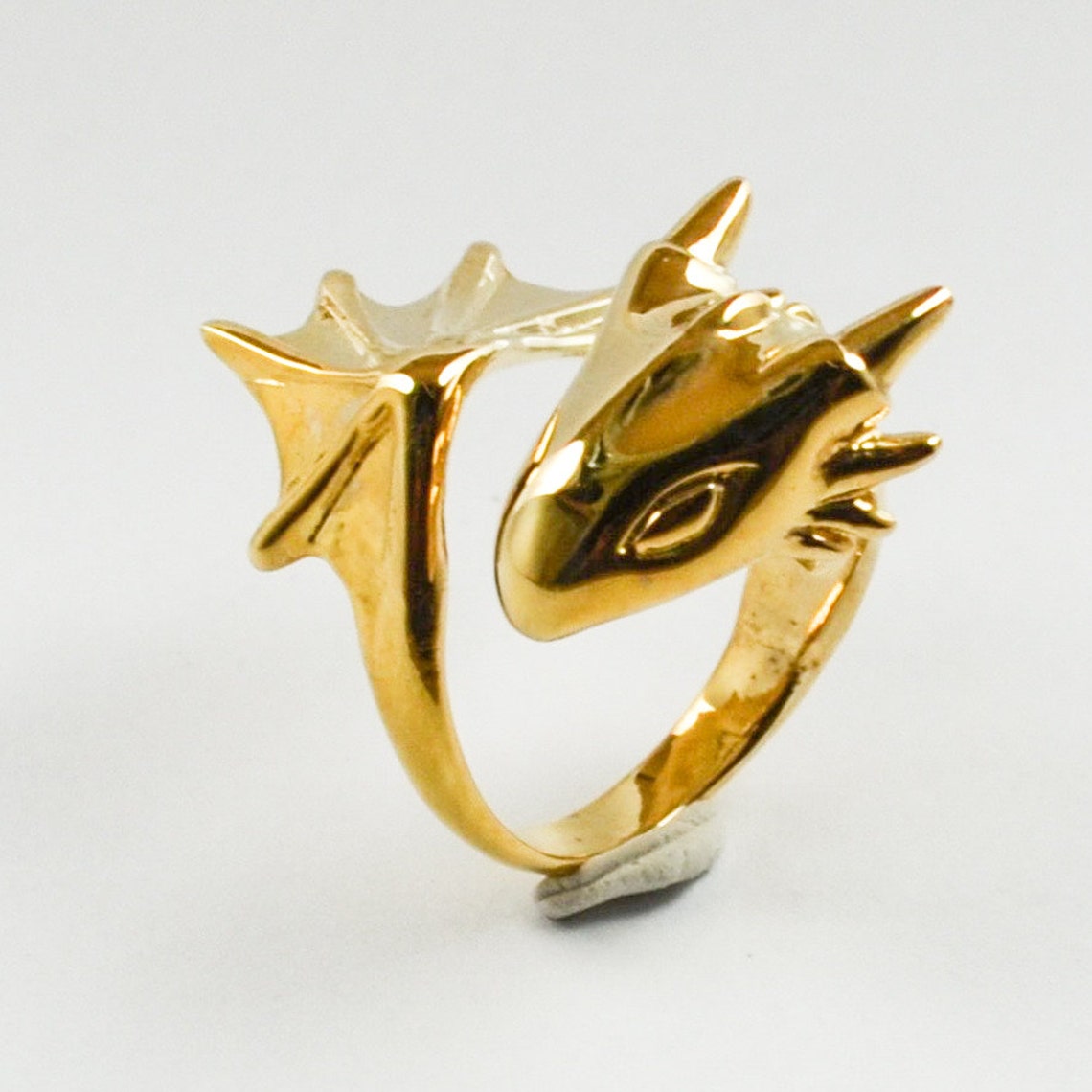 Golden Dragon Ring | Etsy