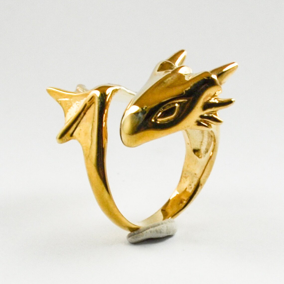 Golden Dragon Ring | Etsy