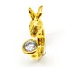 Gold Glacier Rabbit Ring - Etsy