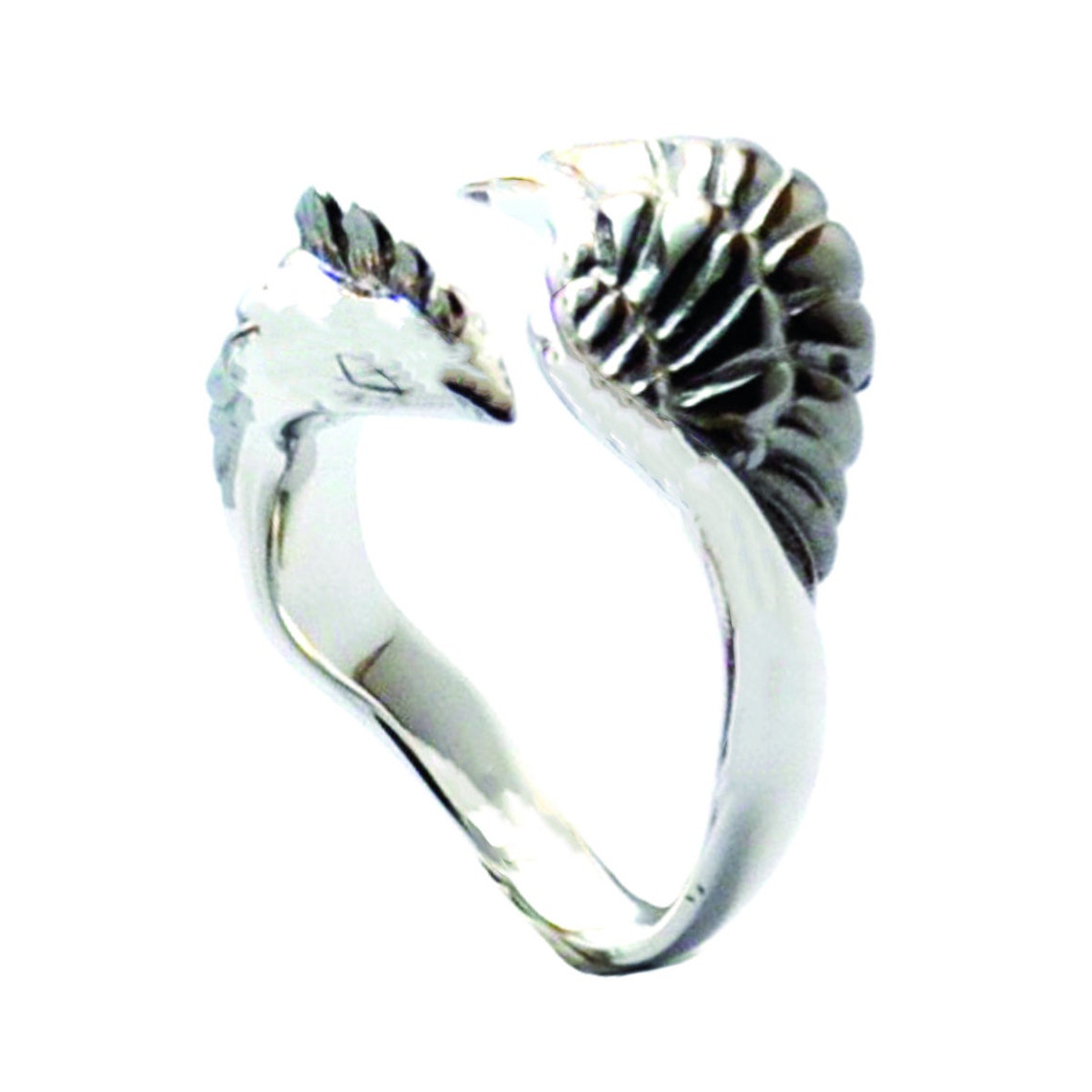 Silver Ash Phoenix Ring - Etsy