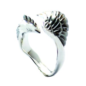 Silver Ash Phoenix Ring - Etsy