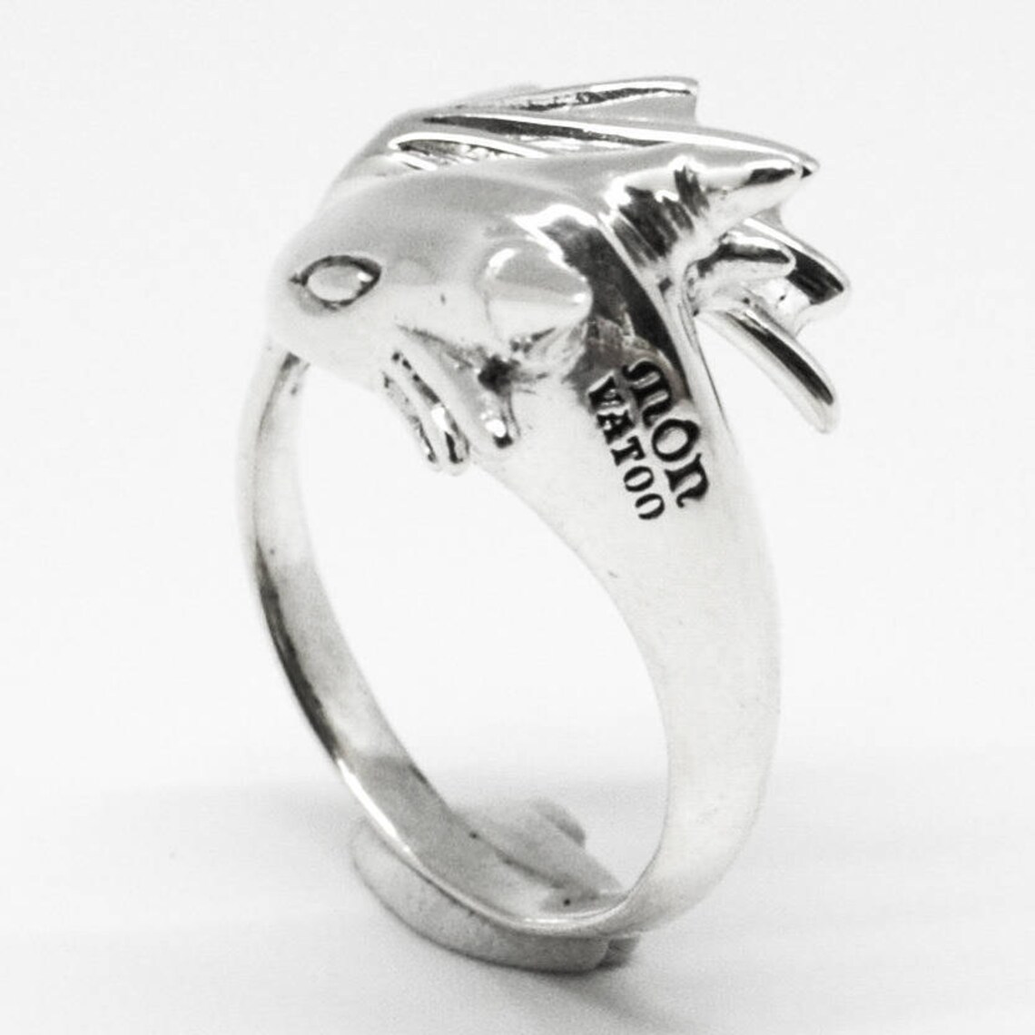 Baby Silver Dragon Ring | Etsy