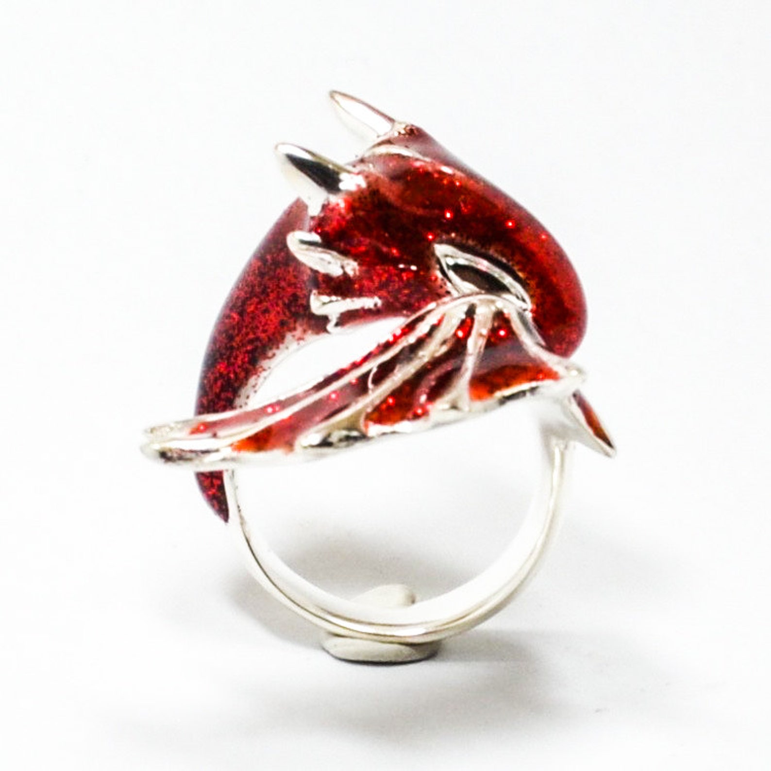 Devil Dragon Ring - Etsy