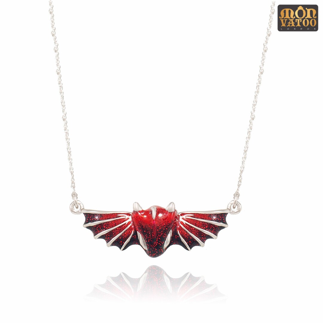 Devil Dragon Necklace - Etsy