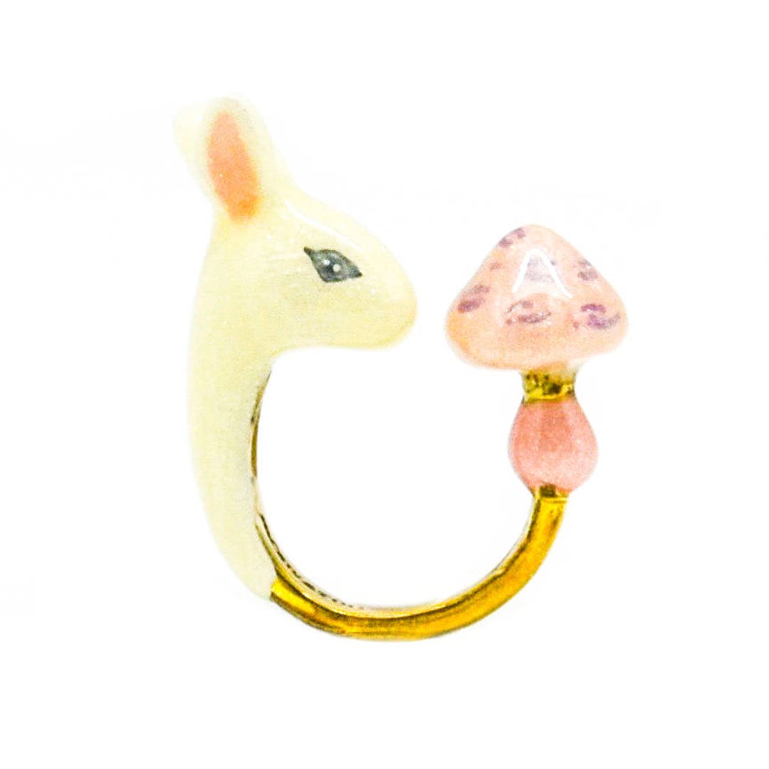 Sweetheart Rabbit Ring - Etsy