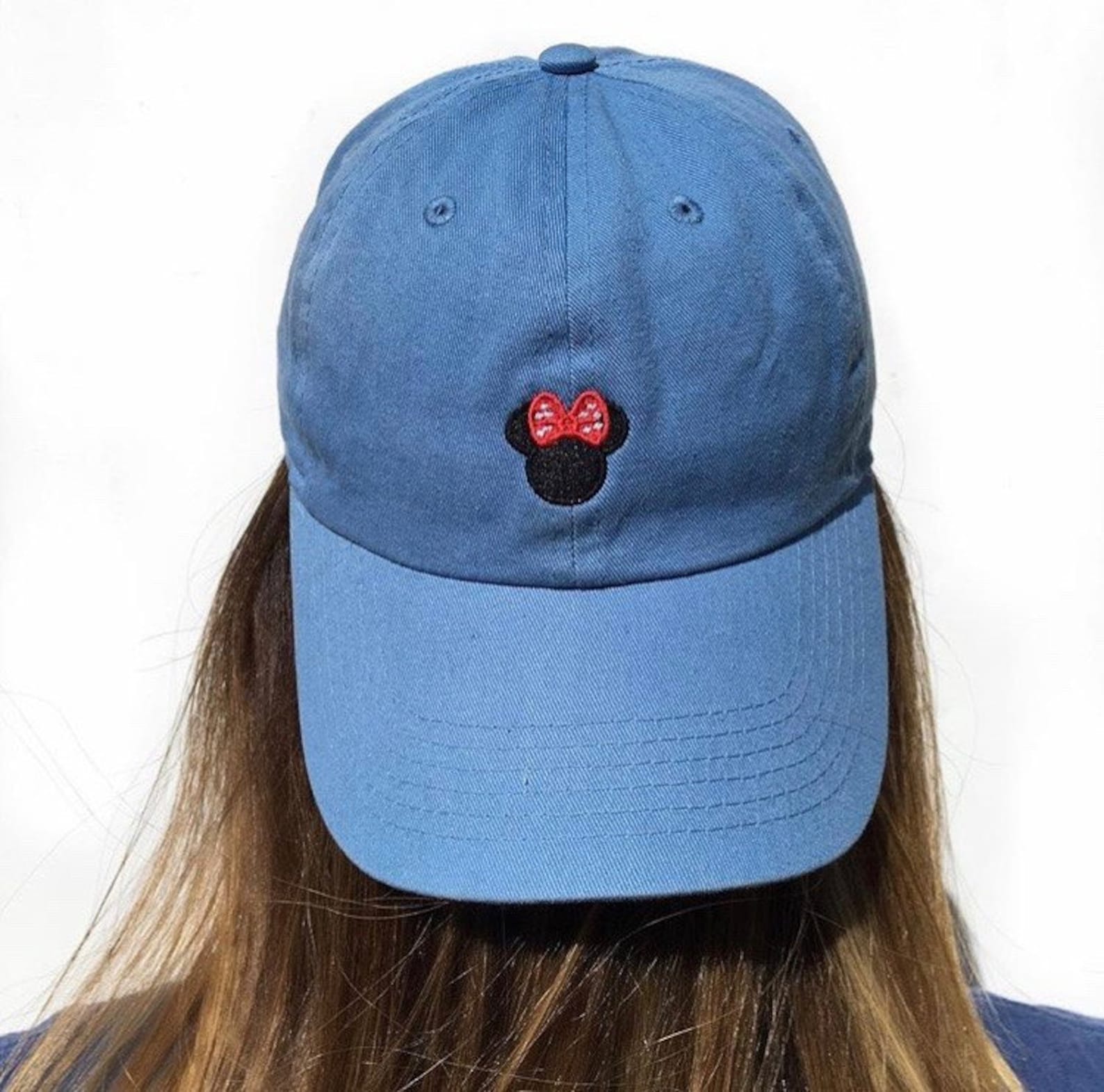 Minnie Mouse Disney Embroidered Baseball Dad Hat Custom - Etsy