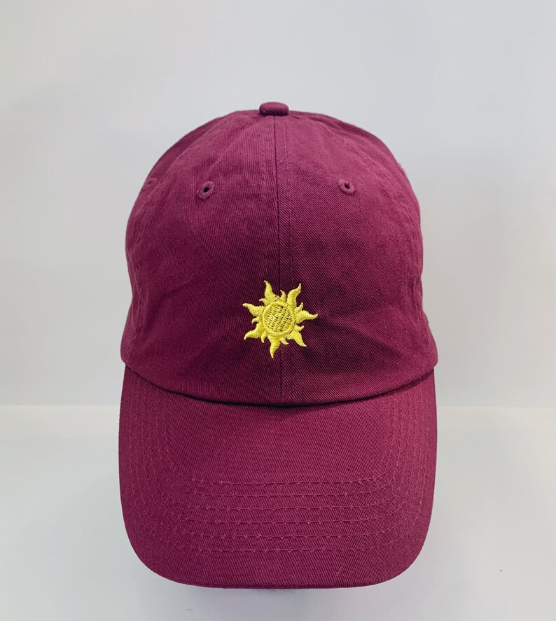 Rapunzel Tangled Sun Disney Embroidered Baseball Dad Hat - Etsy