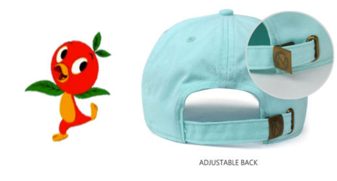 Orange Bird Disney Baseball Dad Hat Embroidered Disney - Etsy