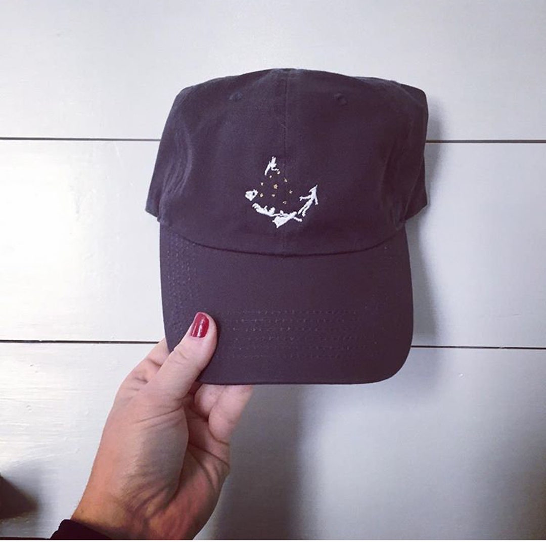 Peter Pan Embroidered Baseball Disney Dad Hat- Custom Monogramming ...