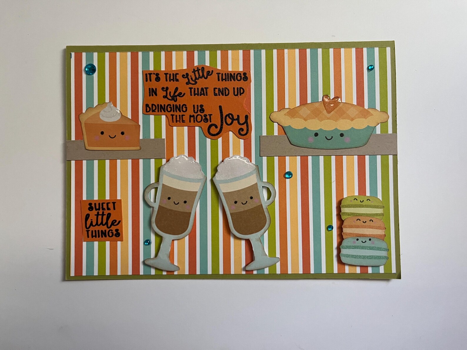 Fall Bakery Themed Greeting Card - Etsy