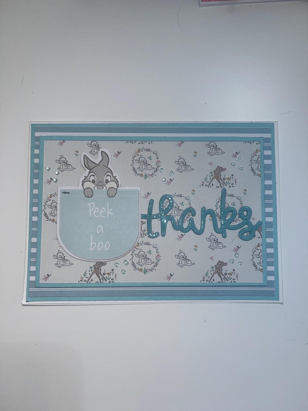 Thumper Thank You Card - Etsy