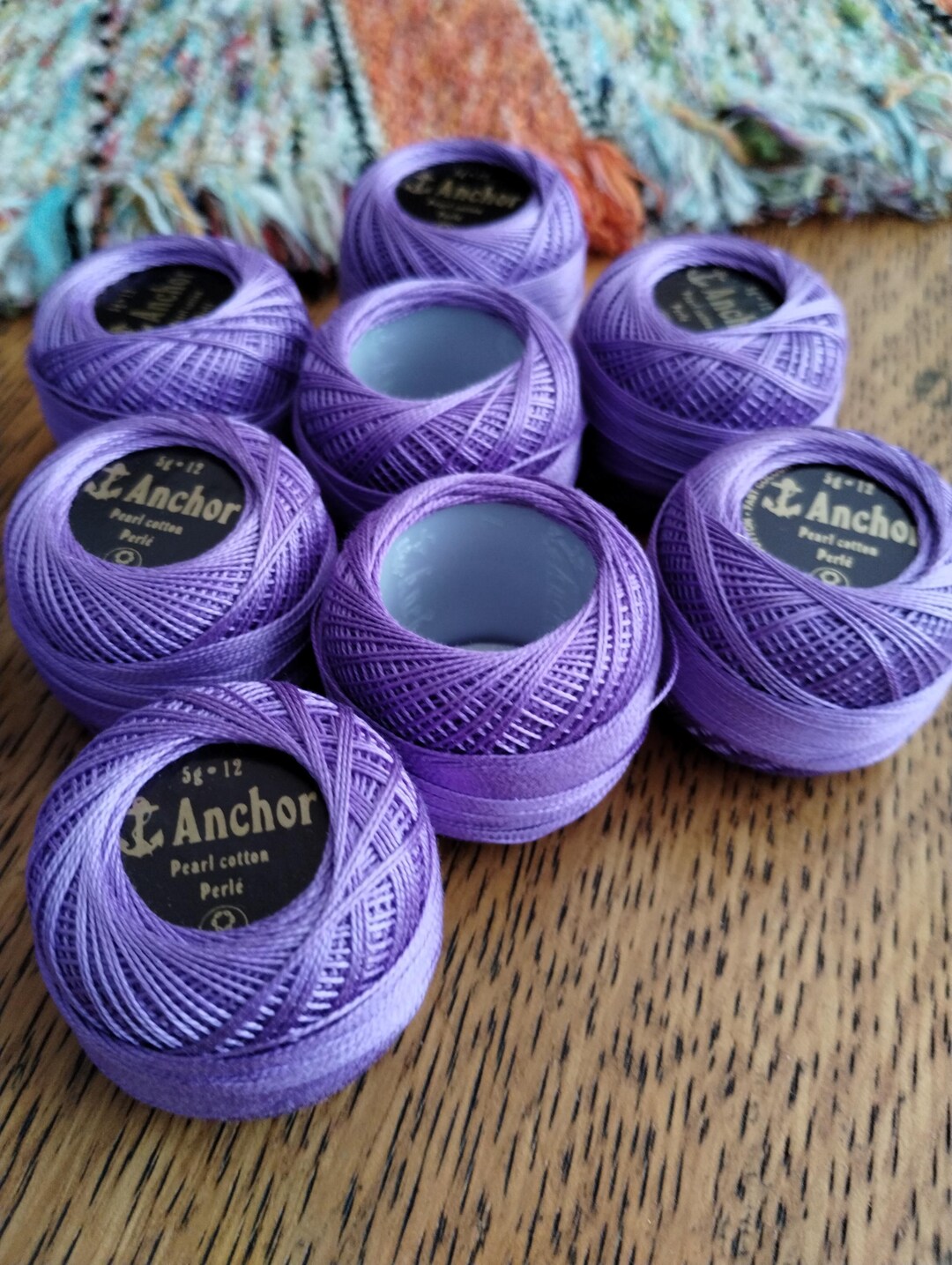 Vintage Anchor Pearl Cotton Thread 5g/12 - 4 Colors Available Sold in ...