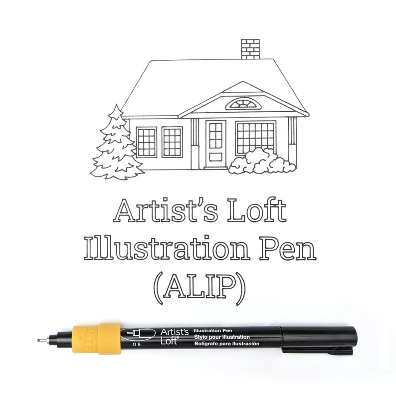 Artist's Loft Pens illustration Fine Point Marker for - Etsy