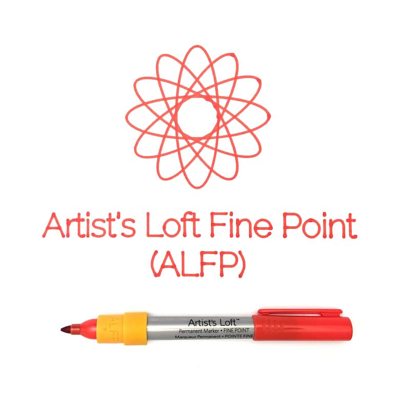 Artist's Loft Pens illustration Fine Point Marker for - Etsy