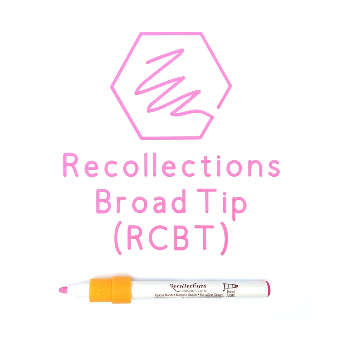 Recollections Pen Adapters (broad Tip Marker, Extra Fine Writer) for ...