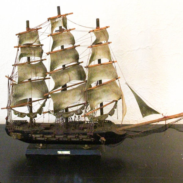 Spanish Model Ship - Etsy