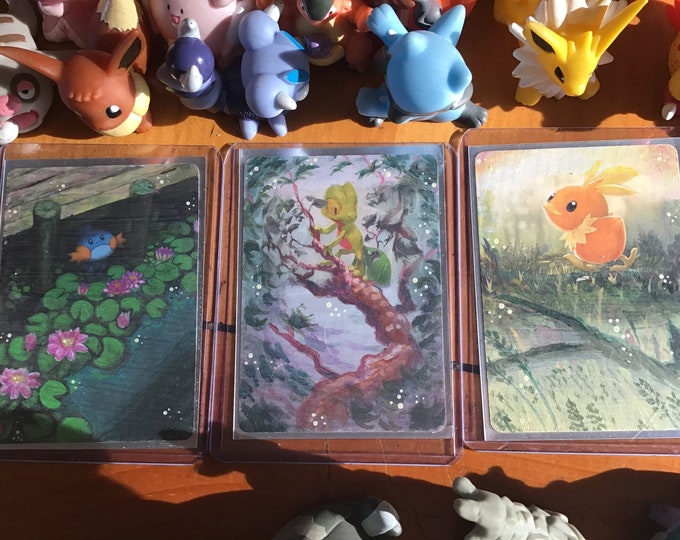 H O E N N S T A R T E R S E X T E N D E D Treeko Mudkip - Etsy