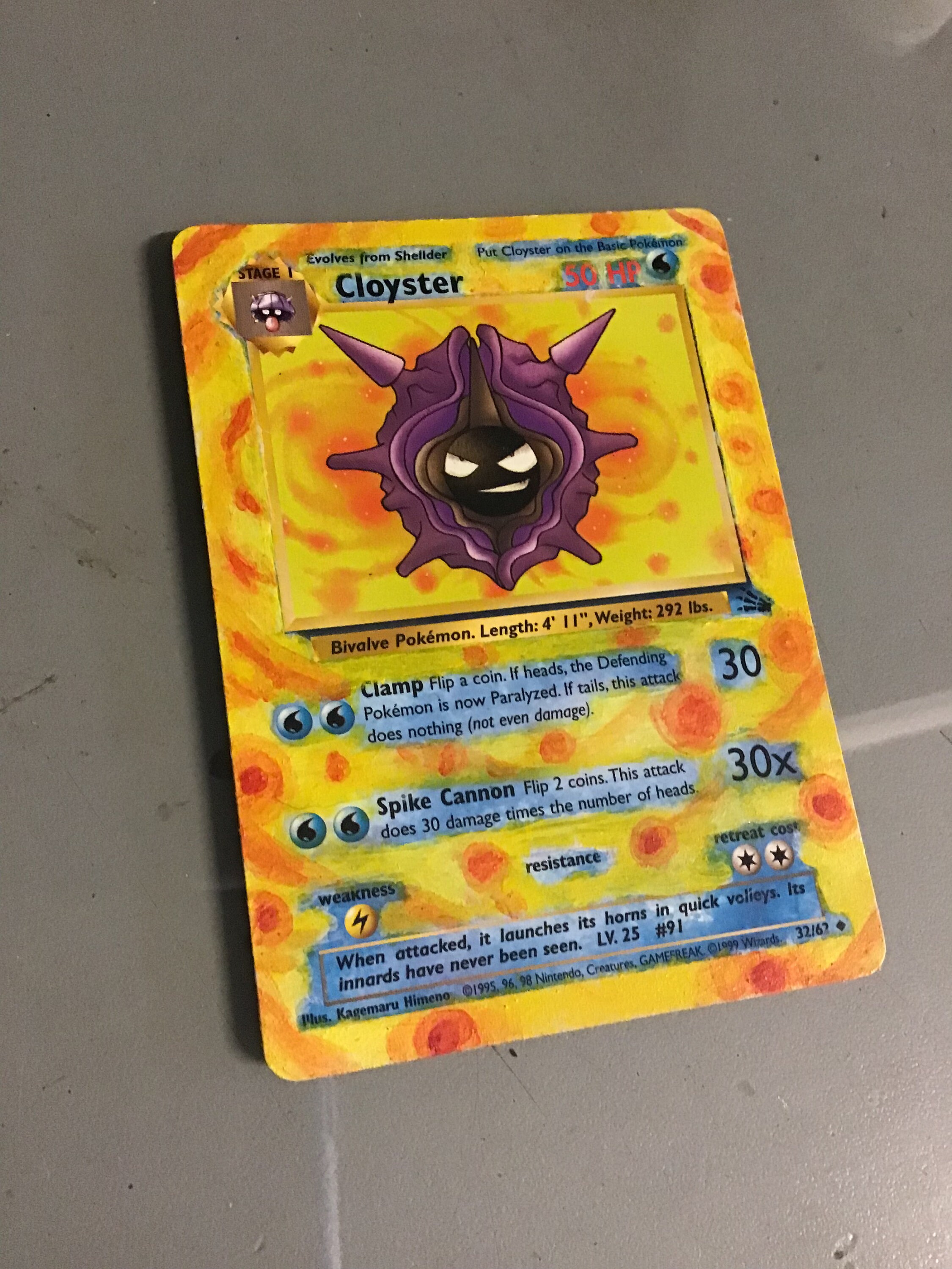 Cloyster Card