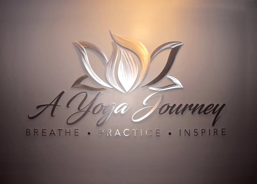 Custom Business Sign - Yoga Studio Sign - Interior / Exterior Sign ...