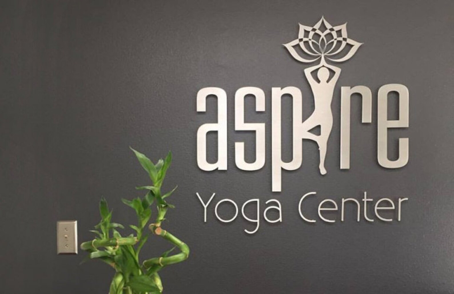 Custom Business Sign - Yoga Studio Sign - Interior / Exterior Sign ...